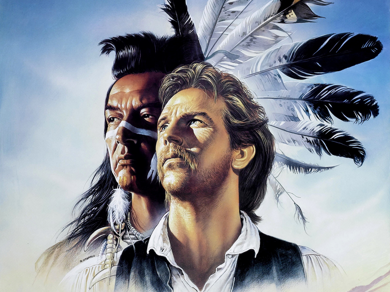 วอลเปเปอร์ : dances with wolves, Kevin Costner, graham greene 2445x1834 ...