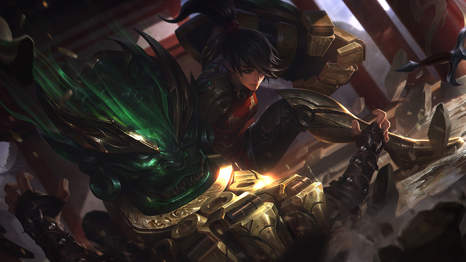 Wallpaper : Summoner's Rift, Vi League of Legends 1920x1080 ...