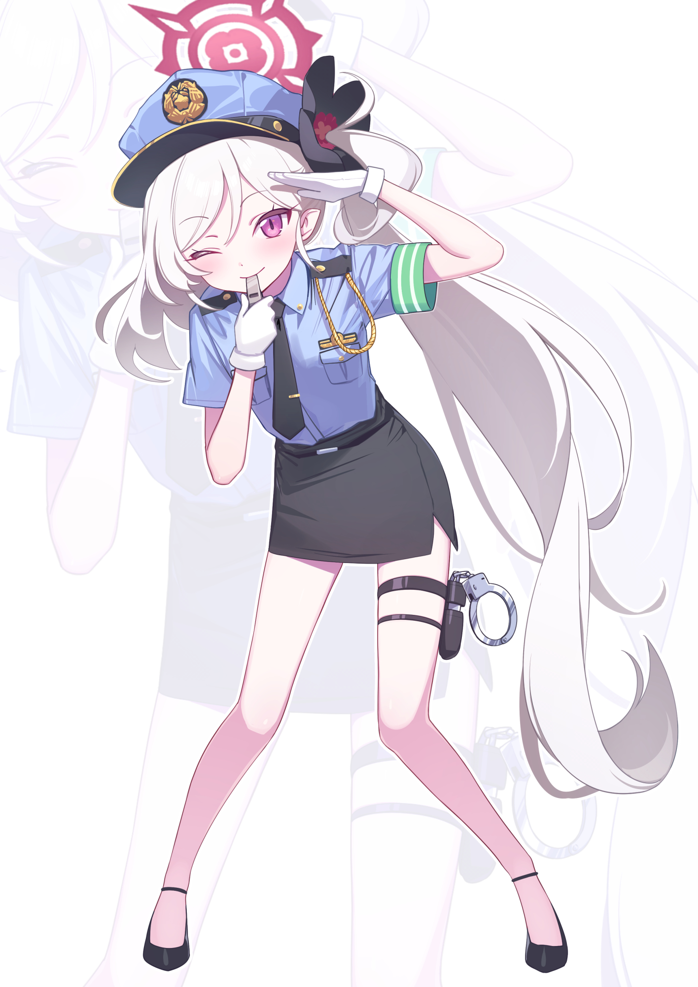 Wallpaper : anime girls, blue archive, Mutsuki Blue Archive 1416x2000 ...