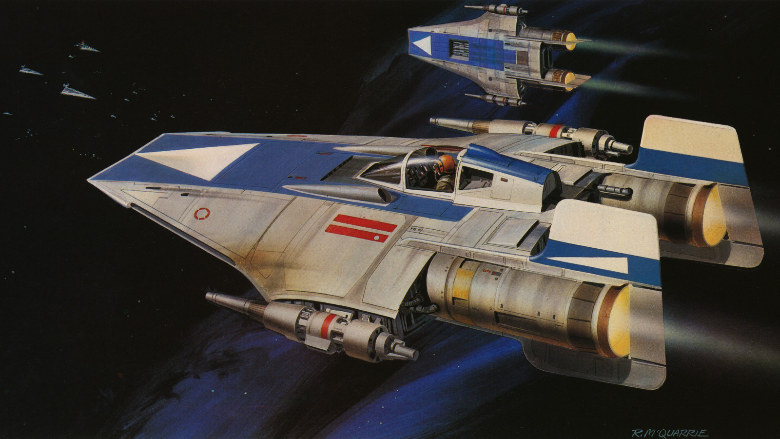 วอลเปเปอร์ : Star Wars, ปีก, Rebel Alliance, งานศิลปะ, ยานอวกาศ ...