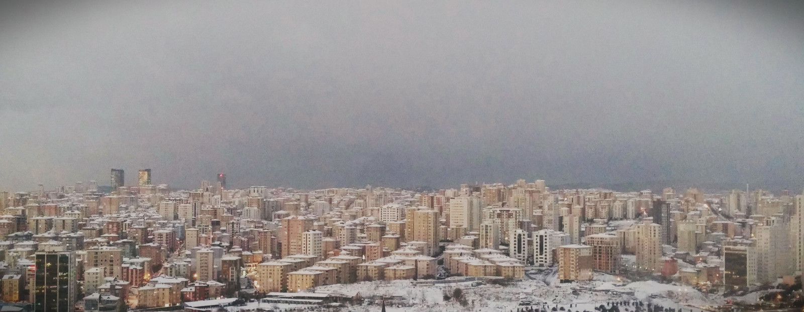 Obrázky na plochu : veľkomesto, sneh, Turecko, Istanbul 4160x1616 ...