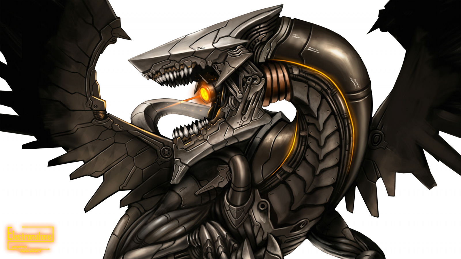 วอลเปเปอร์ : 2500x1406 px, หุ่นยนต์, มังกร, Mech, เมชา, เครื่องกล ...