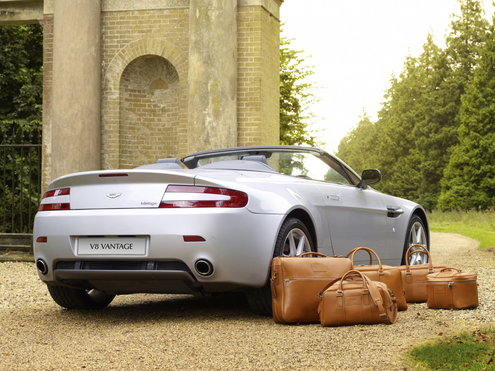 Wallpaper : nature, rear view, sports car, Aston Martin, Aston Martin ...