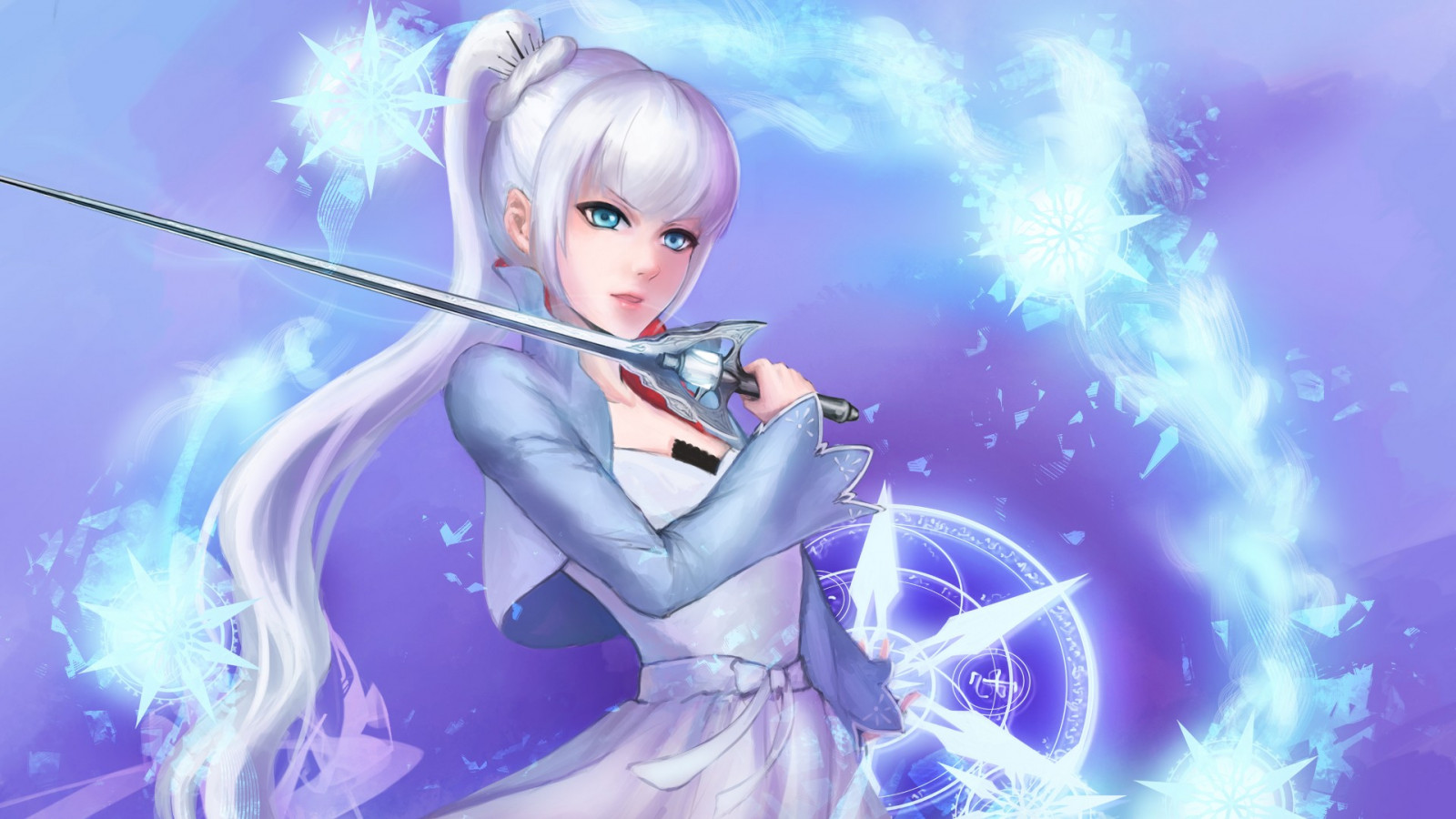 배경 화면 : 1920x1081 px, 애니메이션, RWBY, Weiss Schnee 1920x1081 - wallbase ...