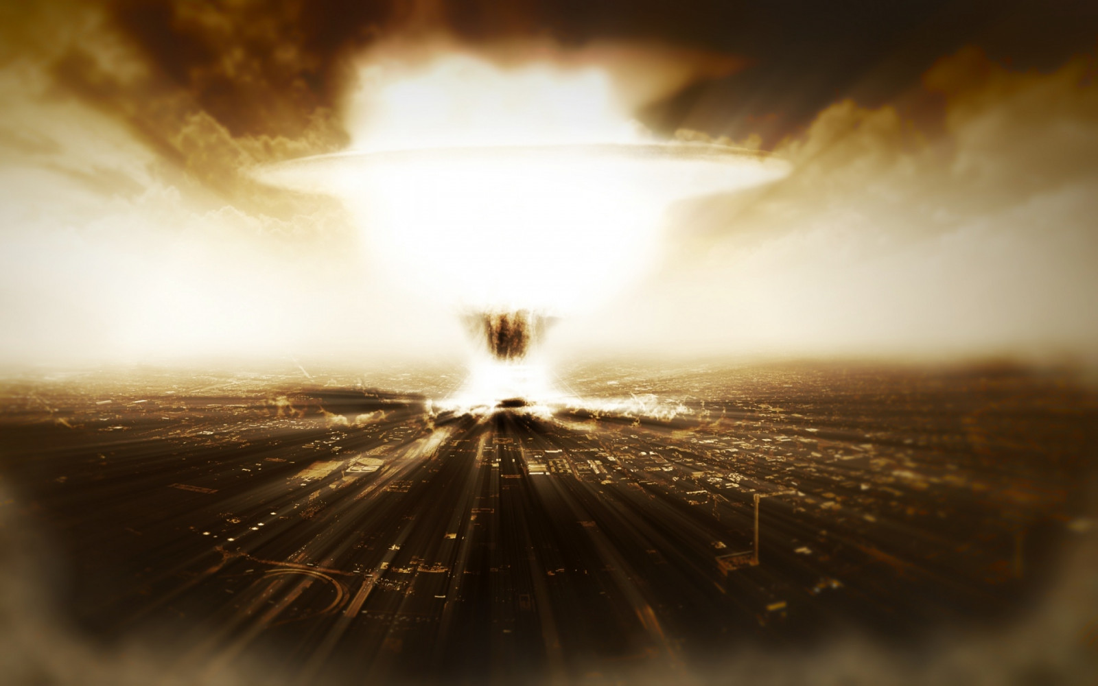 Wallpaper : city, explosion, bomb, light, sky 1920x1200 - wallup ...