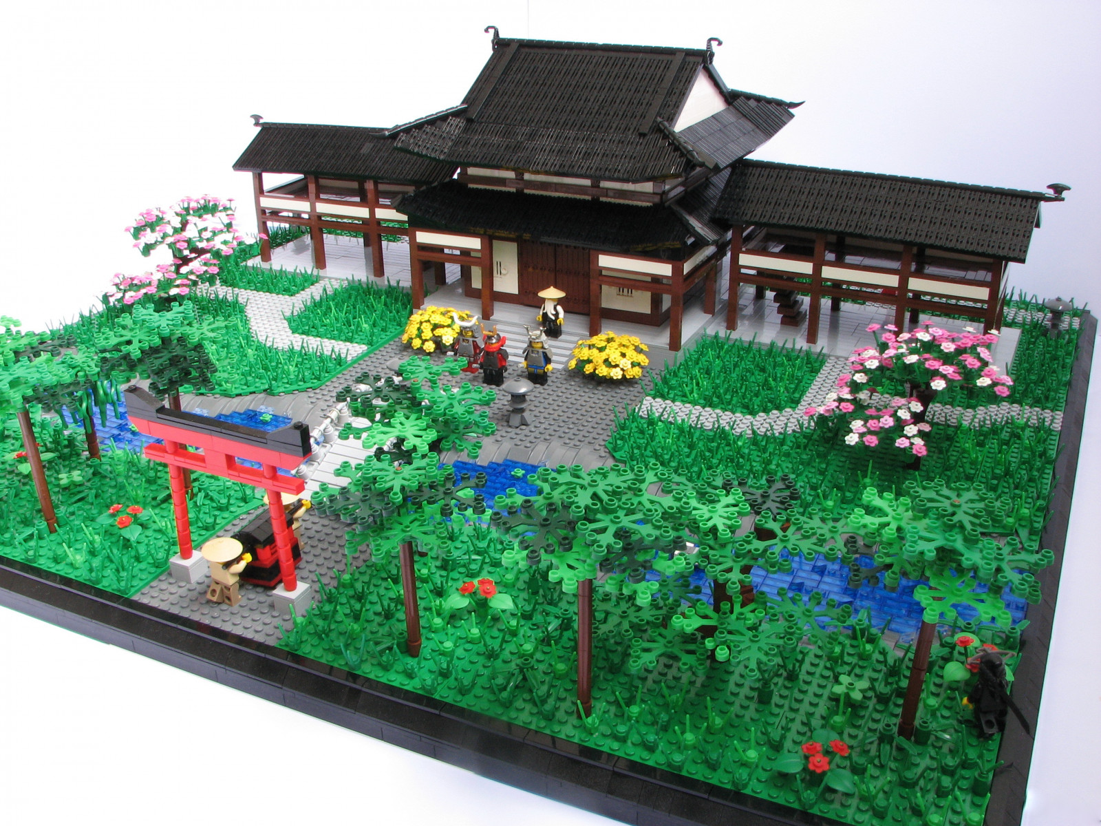 Wallpaper : house, Toy, plant, scale model, LEGO, grass 2816x2112 ...