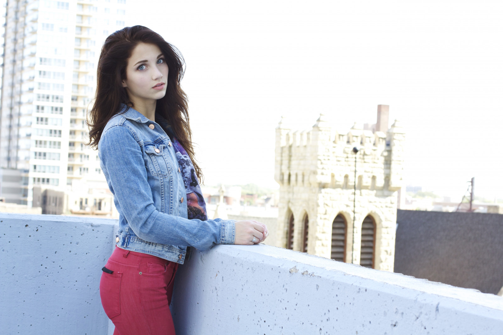 Wallpaper : women, denim, fashion, Emily Rudd, clothing, textile, photo ...