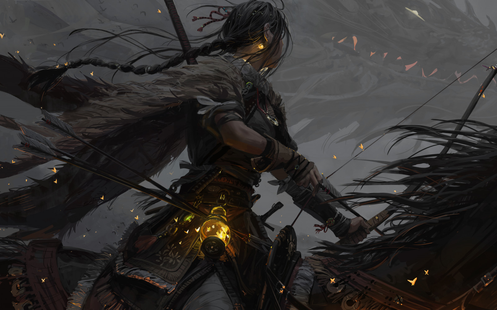 Wallpaper Guweiz Fantasy Art Fantasy Girl Original Characters