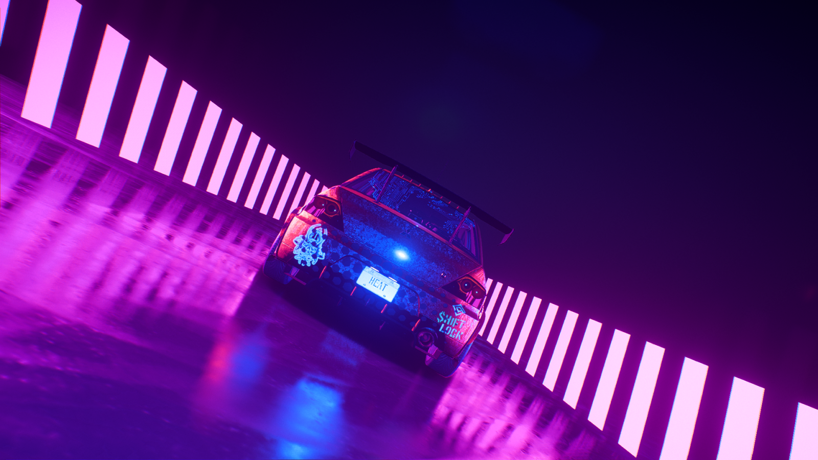 Tapety : Need for Speed Heat, auto, neon, Mitsubishi Lancer Evo X ...