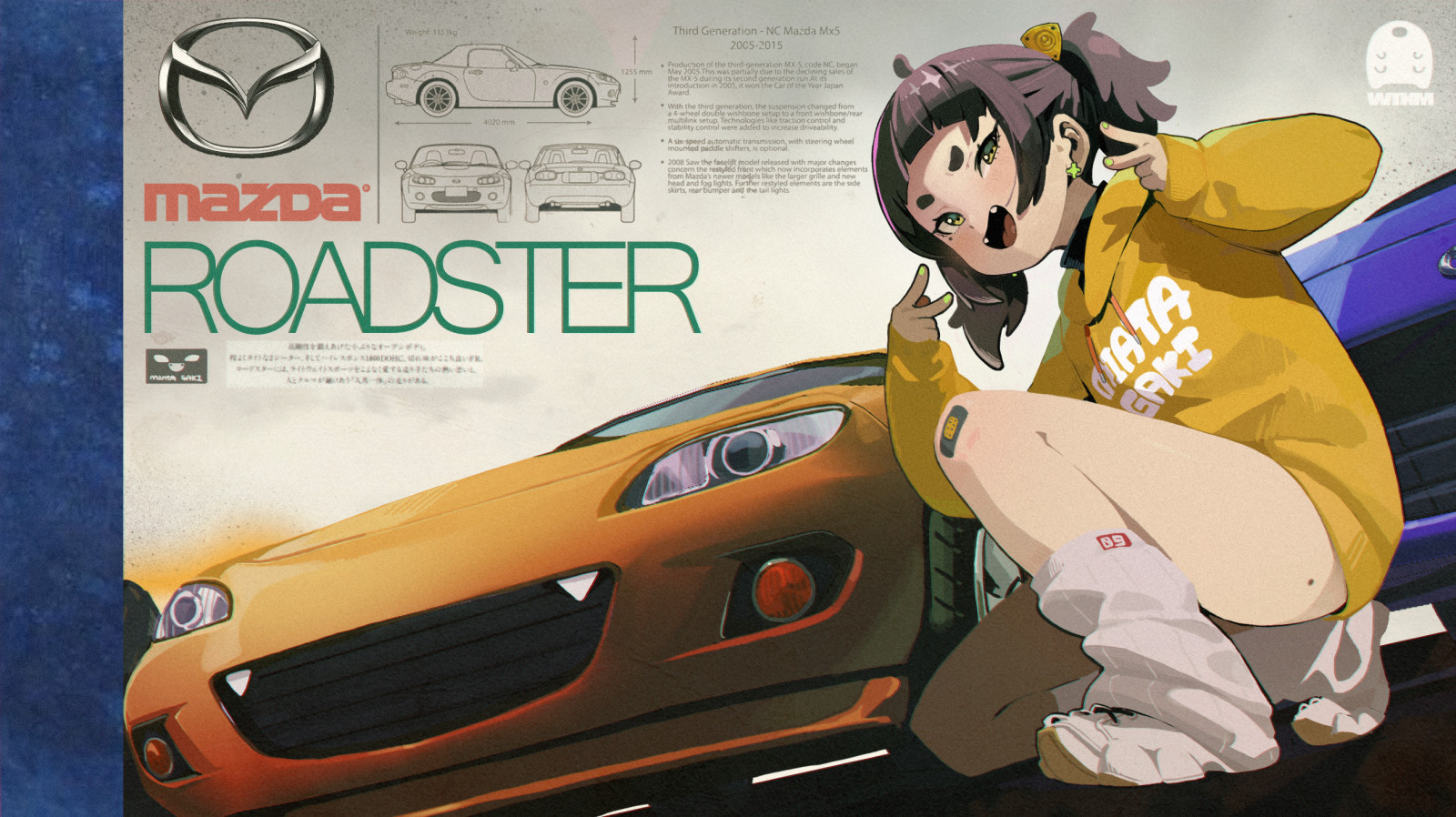 Wallpaper : Mazda, anime girls 2647x1487 - Luiisgz - 2149345 - HD ...