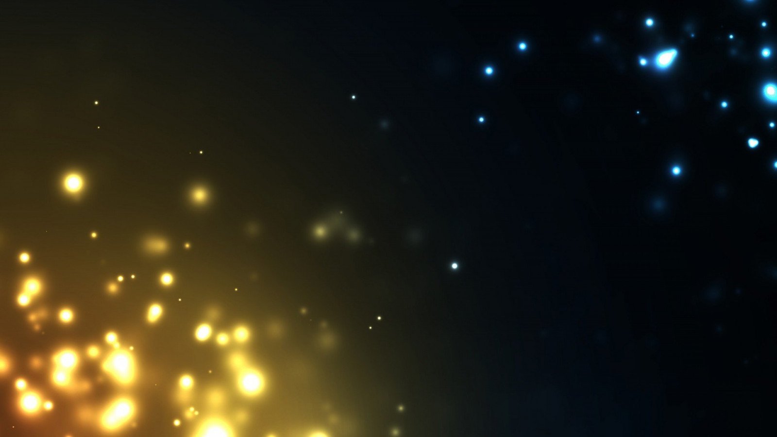 Wallpaper : 1920x1080 px, biru, partikel mengambang, kuning 1920x1080 ...