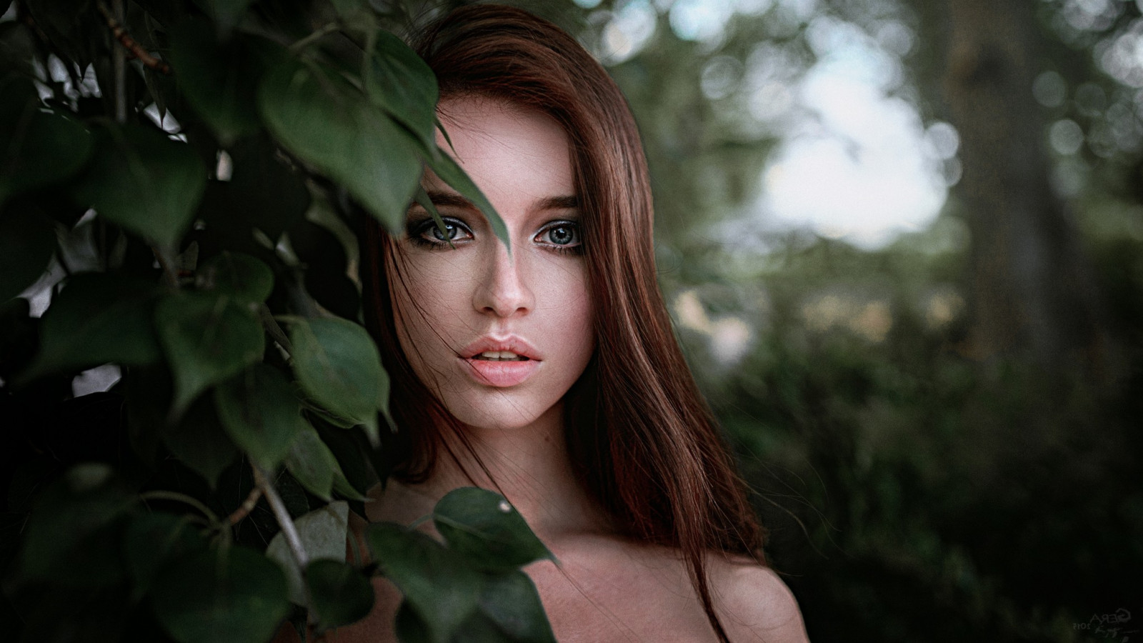 Fondos De Pantalla Cara Luz De Sol Bosque Mujer Modelo Pelo