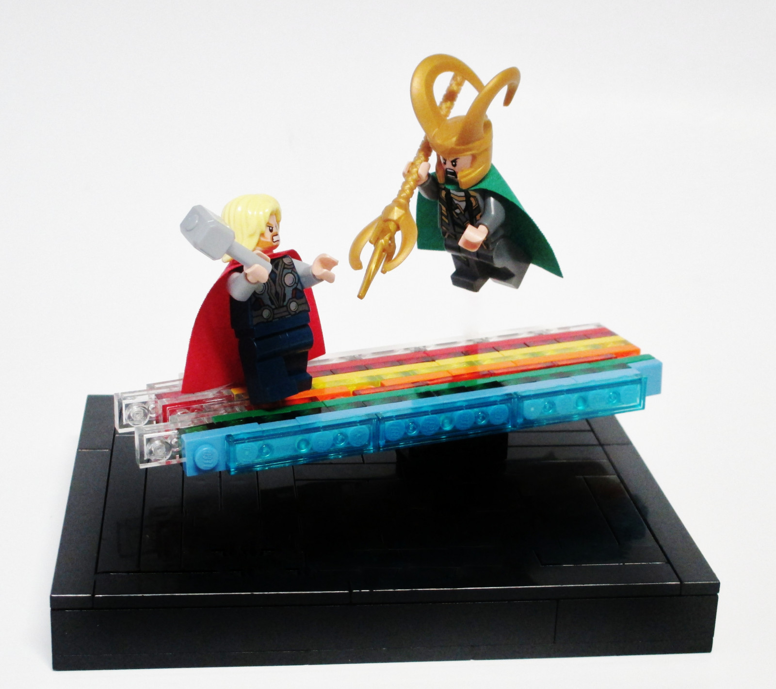 Wallpaper : bridge, LEGO, Loki, Thor, marvel, avengers, bifrost ...
