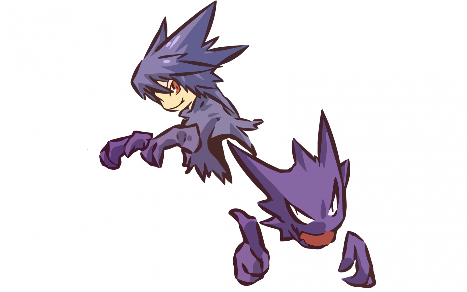 Tapety : Pokemon, Hitec, Haunter, Gijinka 1680x1050 - Fetchens ...