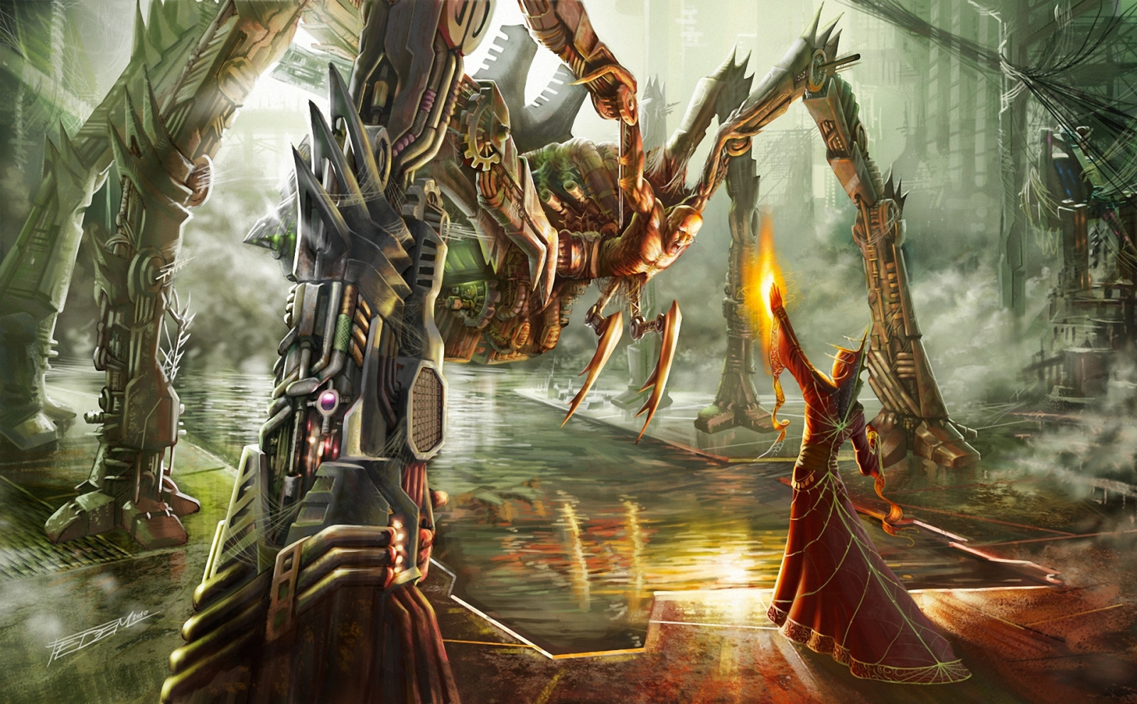 Hình nền : 1920x1190 px, NGHỆ THUẬT, Sinh vật, Cyborg, tối, Fi, Mage ...