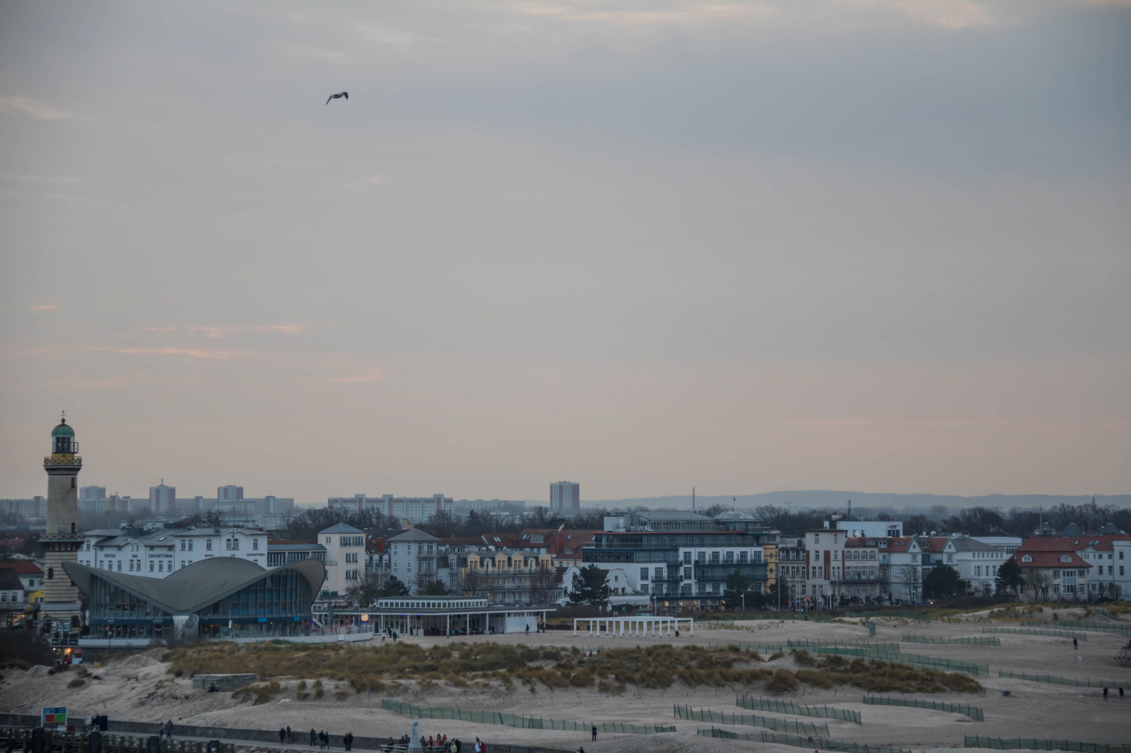 Bakgrundsbilder : hav, stadsbild, strand, horisont, morgon-, Tyskland ...