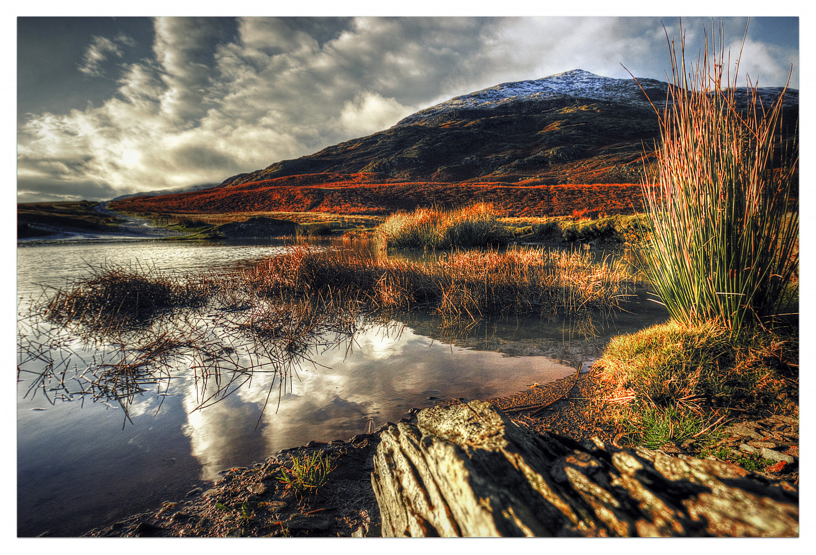 Wallpaper : landscape, lake, water, nature, reflection, grass, sky ...