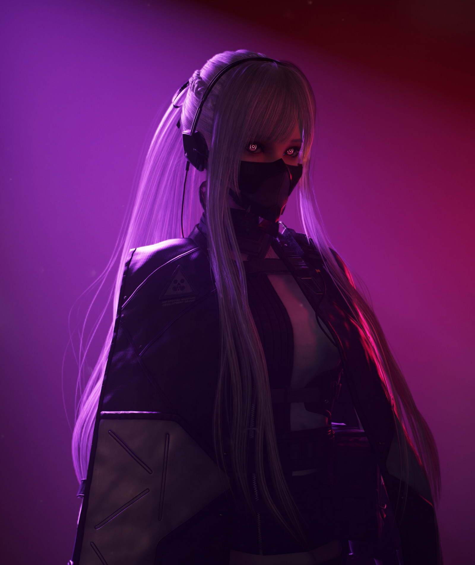 Wallpaper : AK12, Girls Frontline, digital art, 3D 1920x2282 - grmmj4w ...