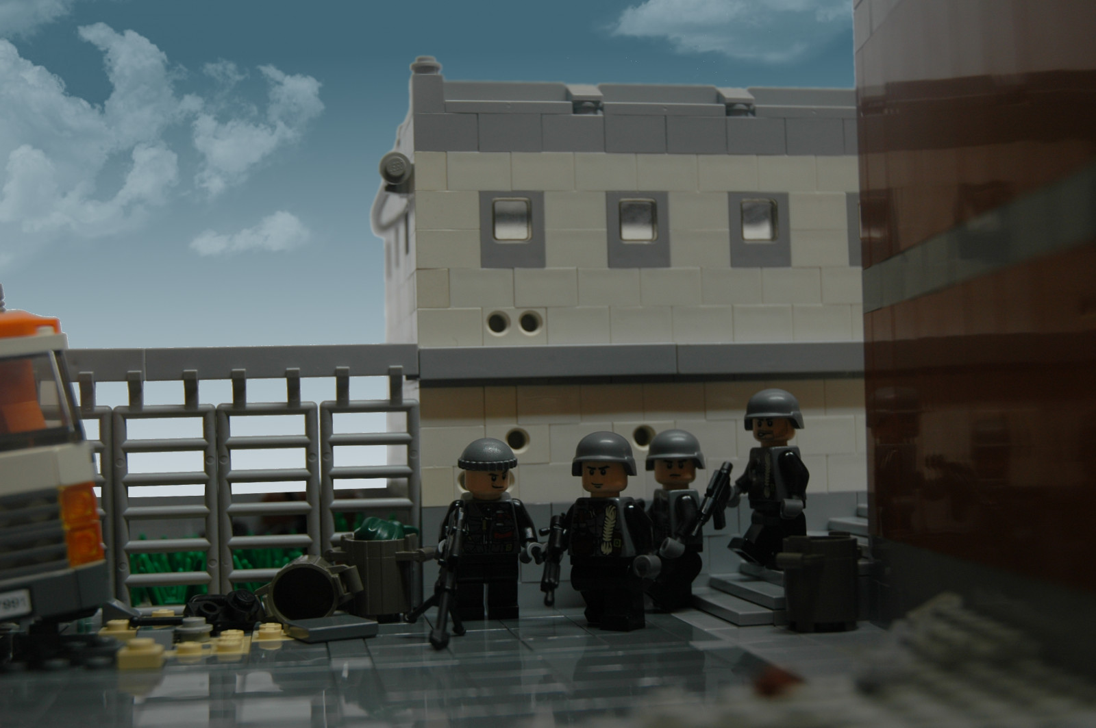 Wallpaper : house, detail, Brick, window, grass, car, modern, stairs ...