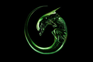 Wallpaper : illustration, spiral, movies, logo, circle, Xenomorph ...