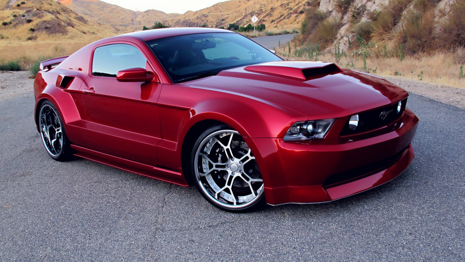 Wallpaper : 1920x1080 px, Ford Mustang, red cars 1920x1080 ...