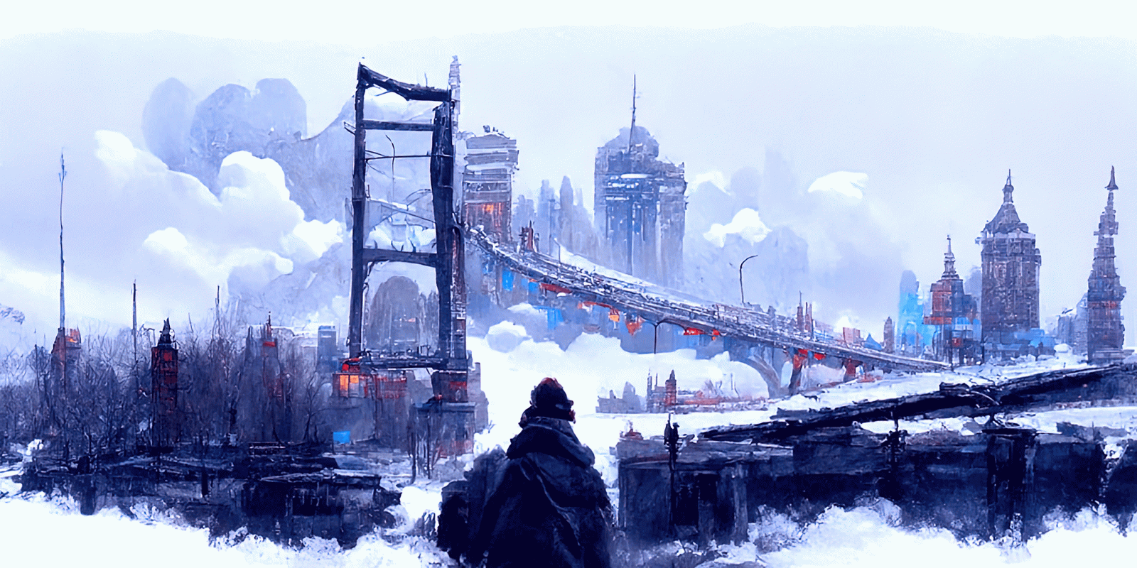 Wallpaper : winter, city 2048x1024 - SRWGame - 2118295 - HD Wallpapers ...