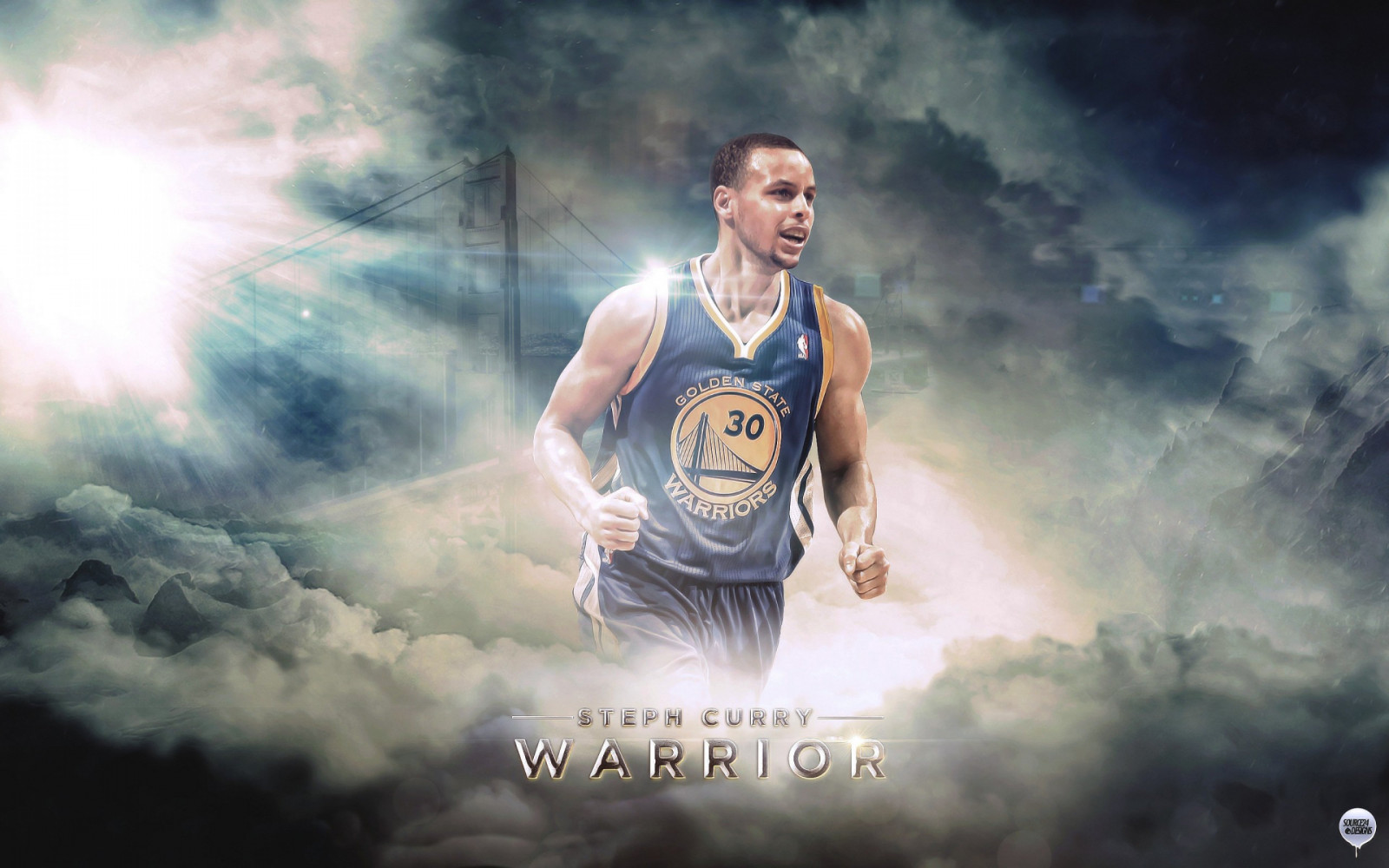 Tapety : 3840x2400 px, Basketball, zlatý, NBA, plakát, Stát, bojovníci ...
