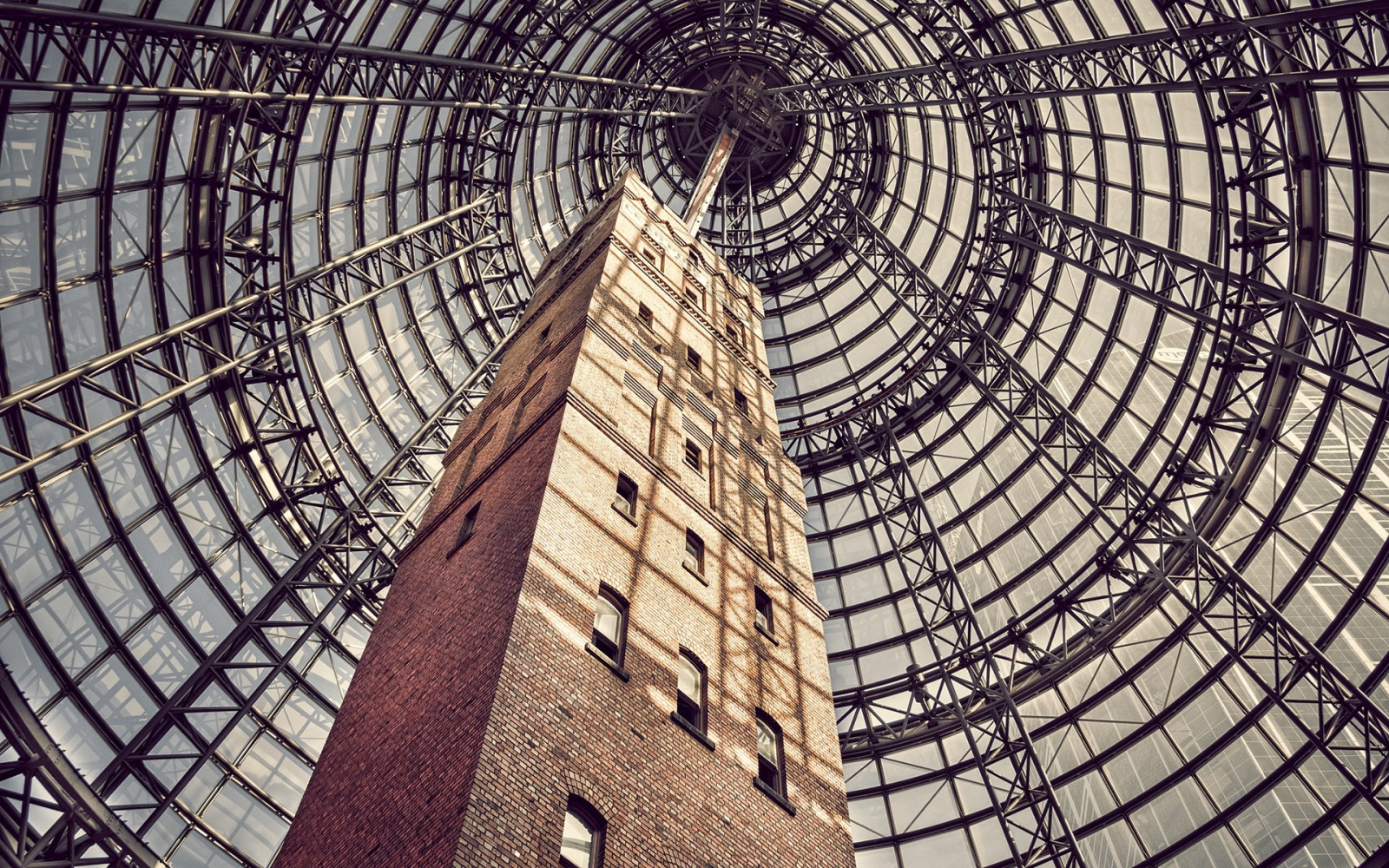 Wallpaper : architecture, sky, symmetry, skyscraper, dome, up, net ...