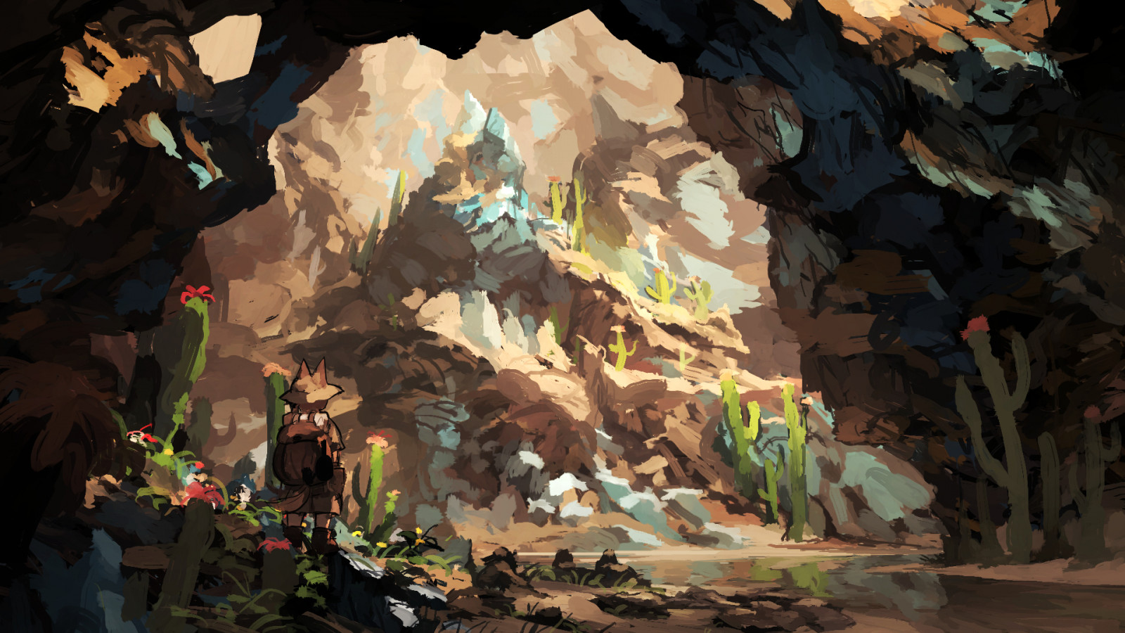 Wallpaper : world, light, biome, ART, Formation, geological phenomenon ...