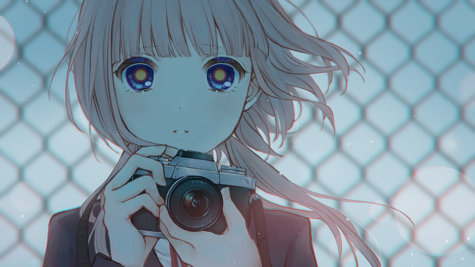 Wallpaper : kaf, anime girls, face, camera 1920x1080 - shyho - 2230658 ...