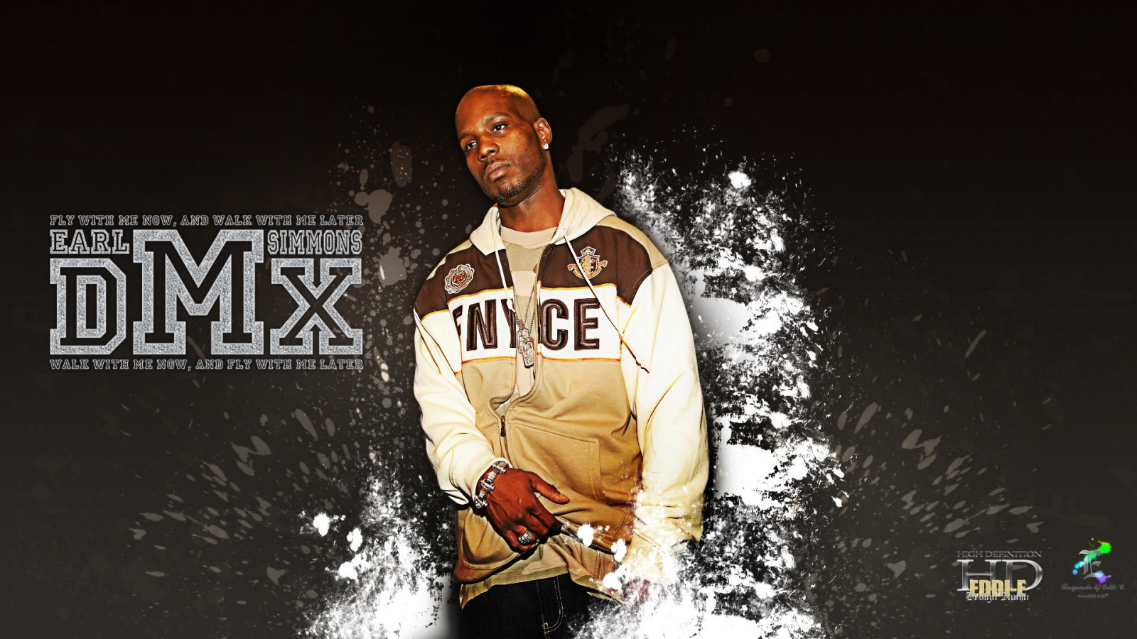 Wallpaper : T shirt, logo, jacket, graphic design, brand, Dmx, man ...