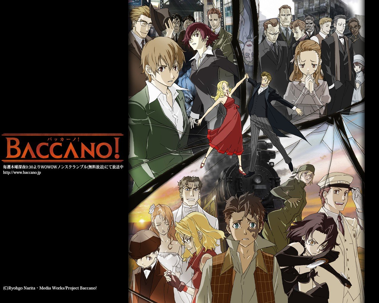 배경 화면 : 1280x1024 픽셀, 애니메이션, Baccano 1280x1024 - 4kWallpaper - 1180857 ...